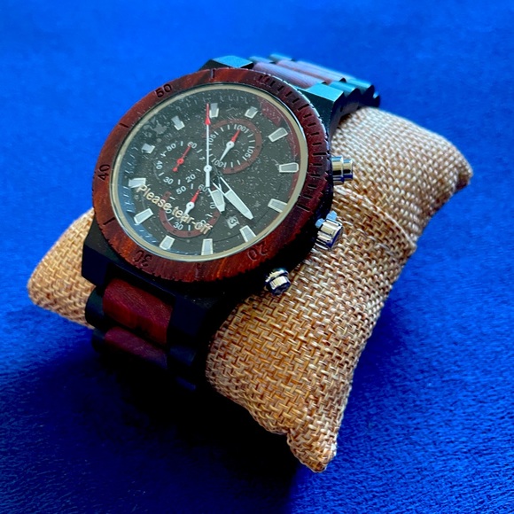 Wood Forest | Accessories | Woodforest Quadrant Wooden Wristwatch ...